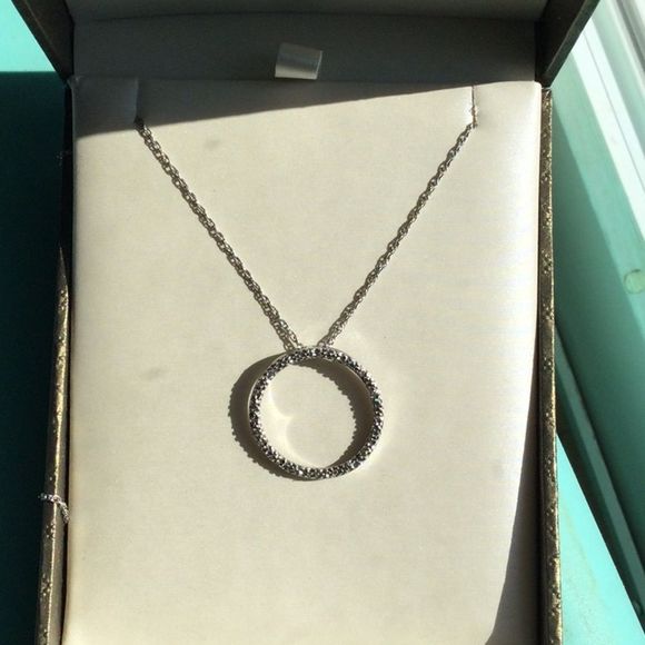 Kay Jewelers | Jewelry | Diamond And 925silvercircle Of Love Necklace ...
